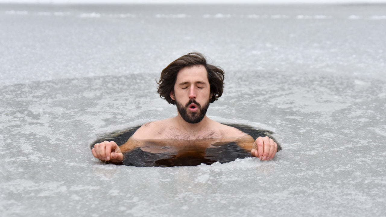 Wim Hof Breathing in a Cold Plunge – Mastering Breath Control – Renu ...
