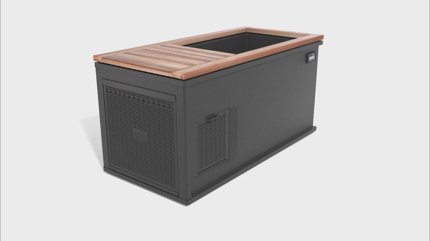 Cold Plunge and Hot Tub With Cold Stoic 3.0 | Renu Therapy
