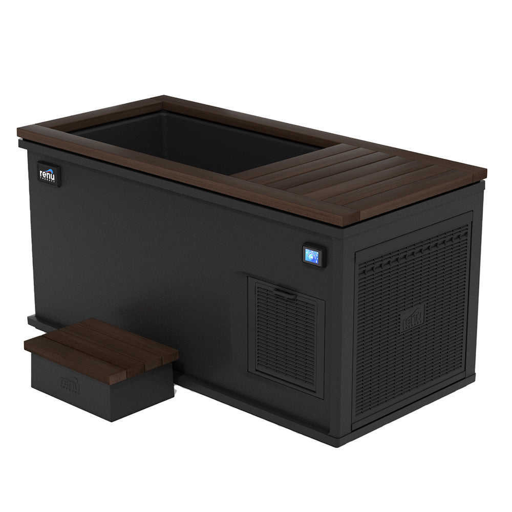 Cold Plunge and Hot Tub With Cold Stoic 3.0 | Renu Therapy