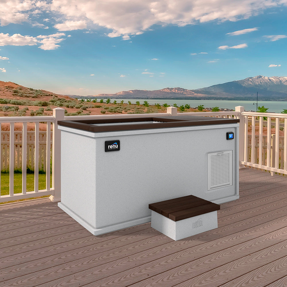 Cold Plunge and Hot Tub With Cold Stoic 3.0 | Renu Therapy