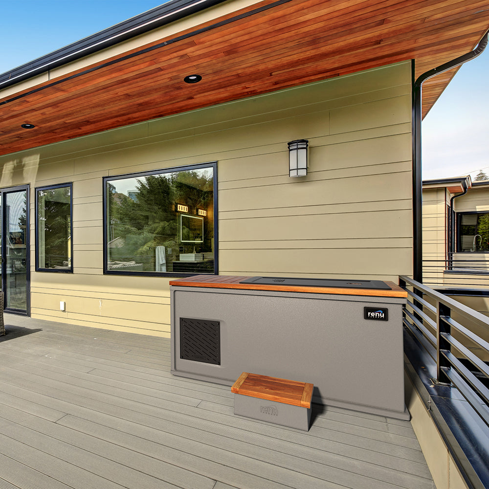 Cold Plunge at Home with The Cold Stoic 2.0 | Renu Therapy